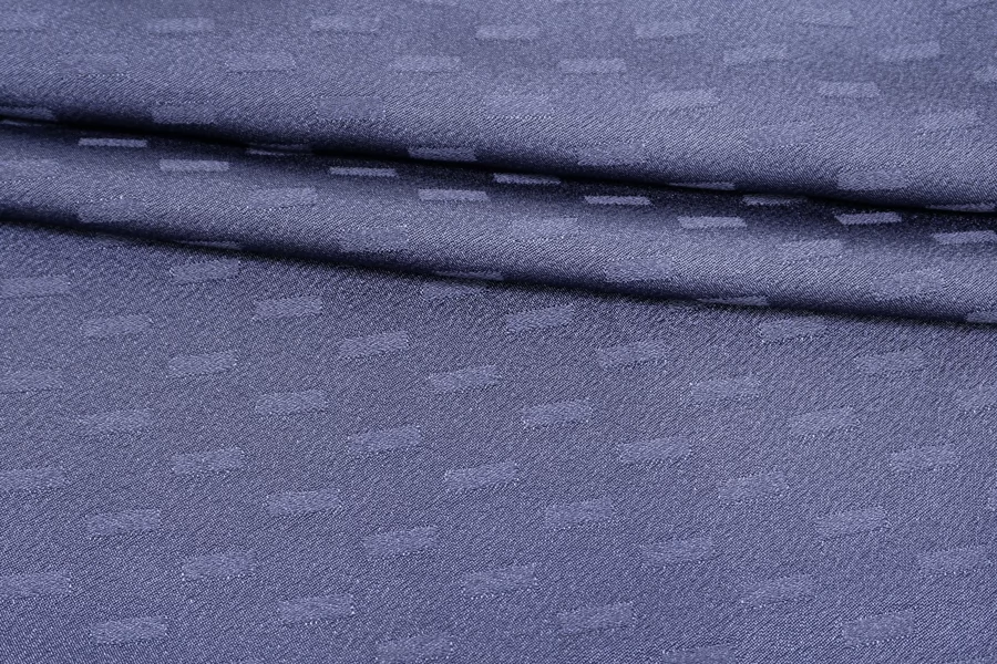 Кади вискозный жаккардовый ARMANI Припыленно-синий BST H22/2 j77 11112432 - купить в интернет ...